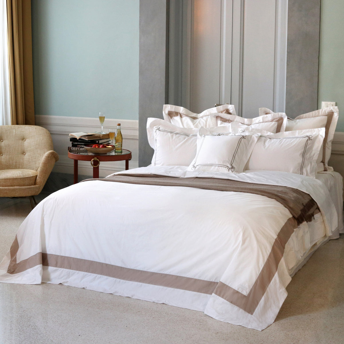 Jardinne Collection, Warm Beige – CROWN GOOSE USA